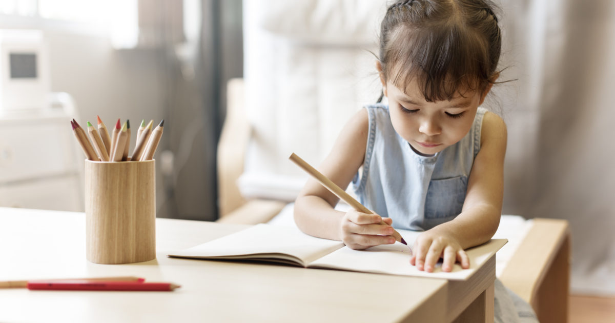 Writing Letters With Preschoolers - Bella Terra