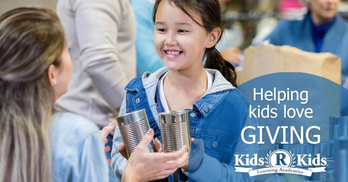 Helping Kids to Love Giving - Kids 'R' Kids