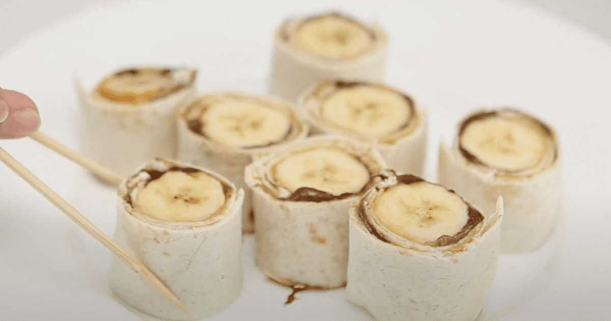 Snack: Banana Sushi - Kids 'R' Kids