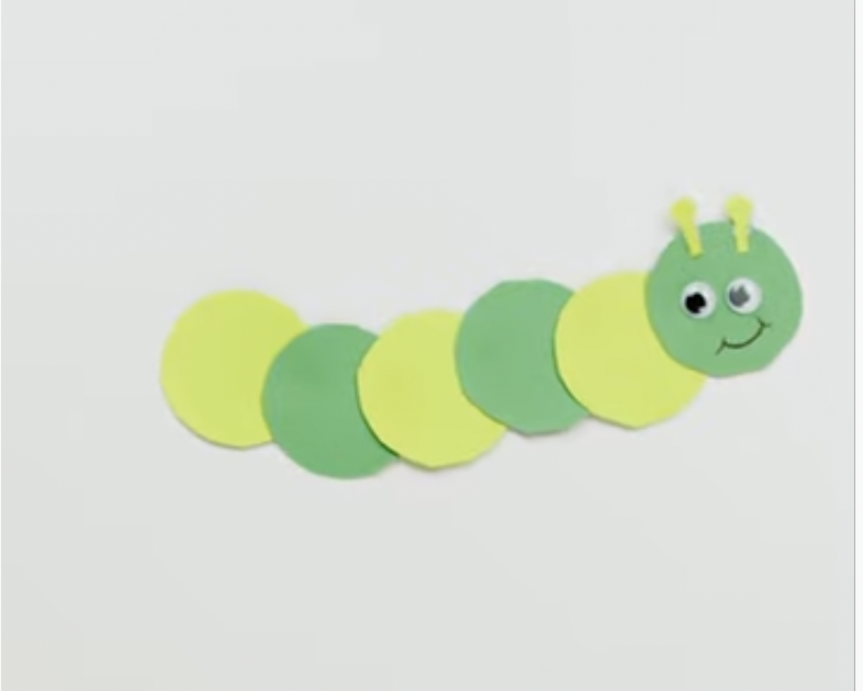 Craft: Caterpillar Bookmark - Kids 'R' Kids