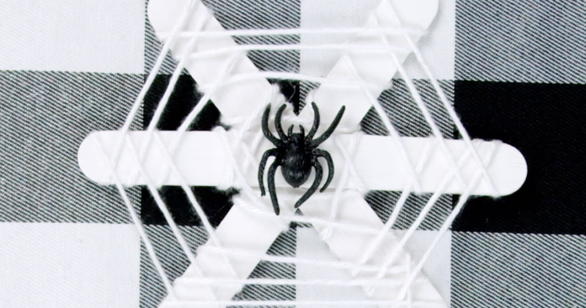 CRAFT: Yarn Spider Web - Kids 'R' Kids